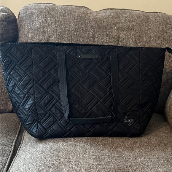lug | Bags | Lug Midnight Black Avion 2 With Dagger Rose Lining | Poshmark